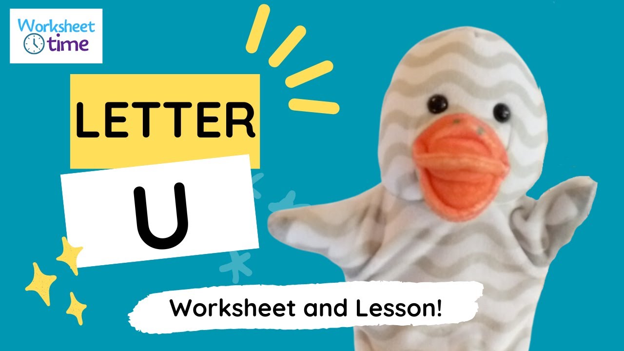 Kids Letter U Alphabet Lesson: Learn the Letter U for Kindergarten and ...