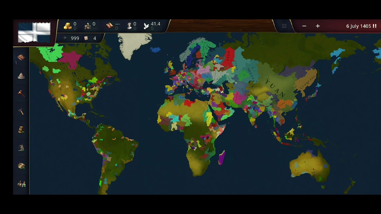 watch the World Come on the future in age of history 3 in 1354 - YouTube