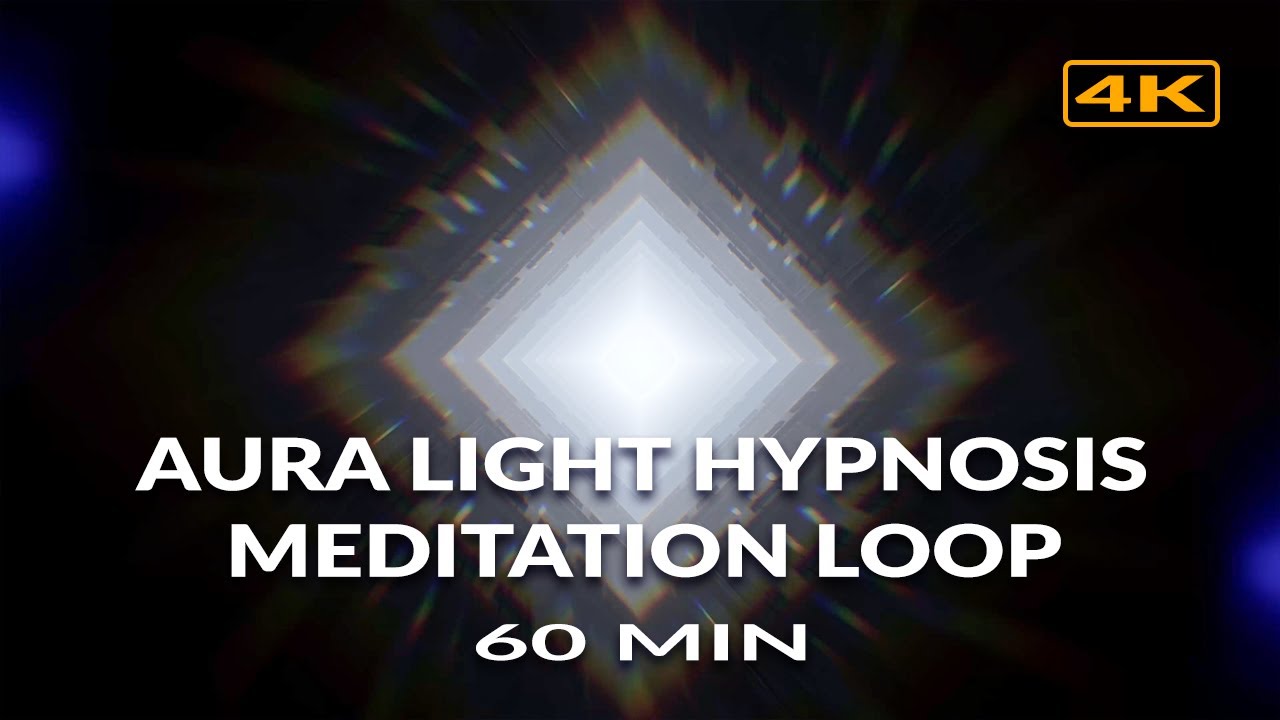 4K Aura Light Tunnel Hypnosis | 60-Min No Music Meditation Loop for Deep Relaxation - YouTube