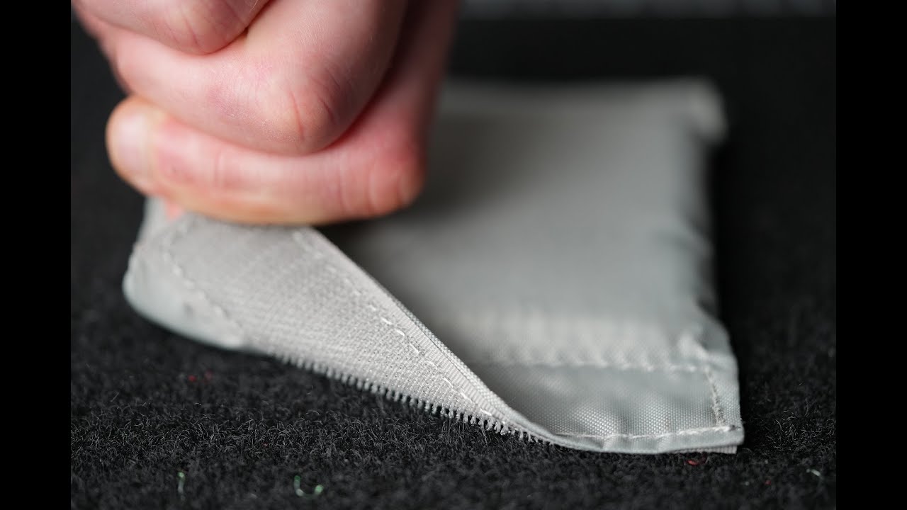 MACROSCOPIC VELCRO ASMR | SMALL GREY PADS / BIG CRUNCH VELCRO RIPPING ...
