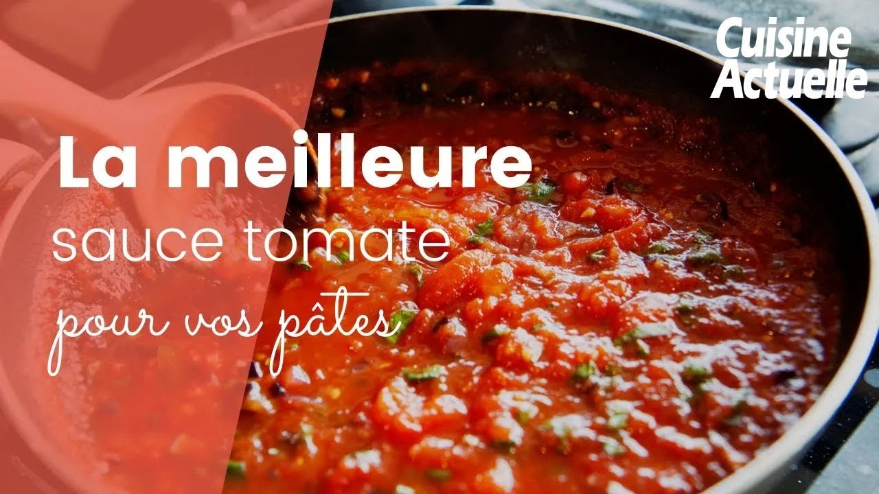 La Recette De La Meilleure Sauce Tomate Pour Vos Pâtes Youtube