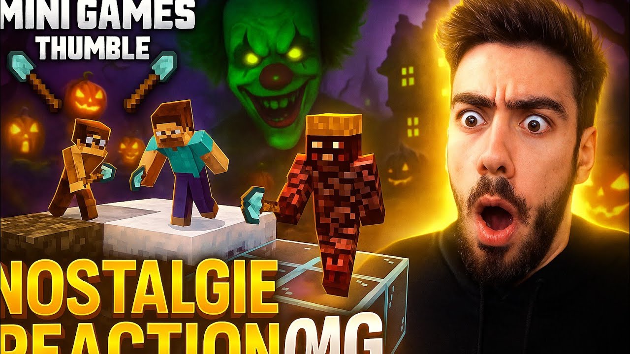 NOSTALGIE MINI GAMES THUMBLE REACTION 🤩 - YouTube