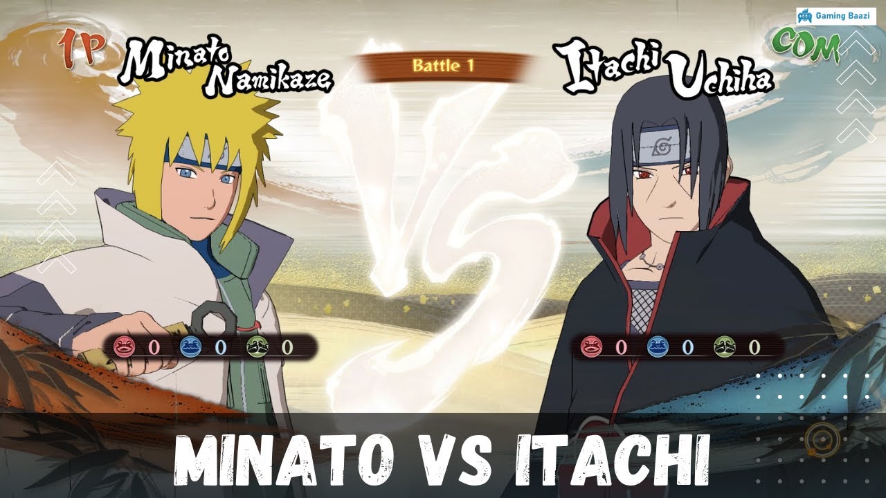 Minato vs Itachi - Ultimate Ninja Showdown! Naruto Shippuden Ultimate ...