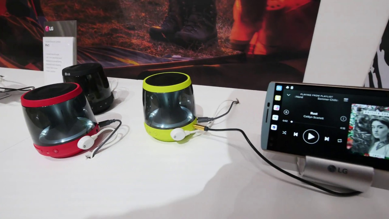 LG PH1, PH2, PH3 és PH4 Bluetooth Hangszoró bemutató - YouTube