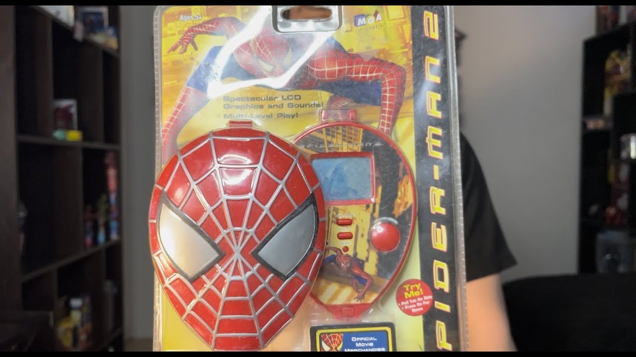 UNBOXING SPIDER-MAN 2 (2004) HANDHELD GAME - YouTube
