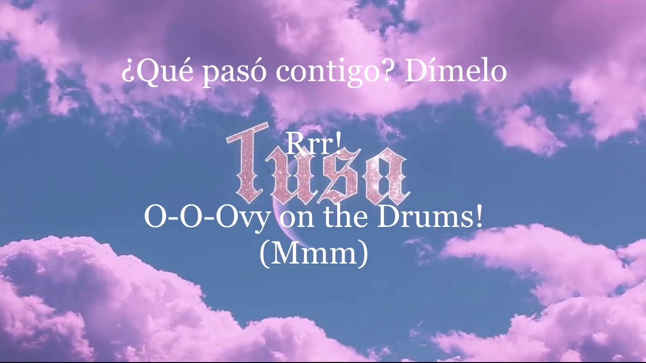 KAROL G - Nicki Minaj - Tusa (Lyrics) - YouTube
