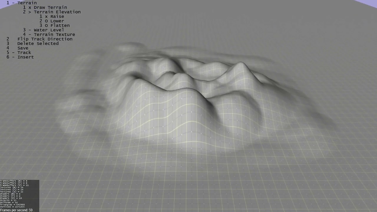 Dynamic LoD terrain - 500k triangles budget (JMonkeyEngine 3.3.2) - YouTube