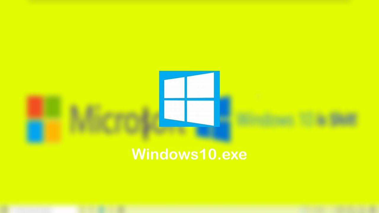 Windows10.exe - YouTube