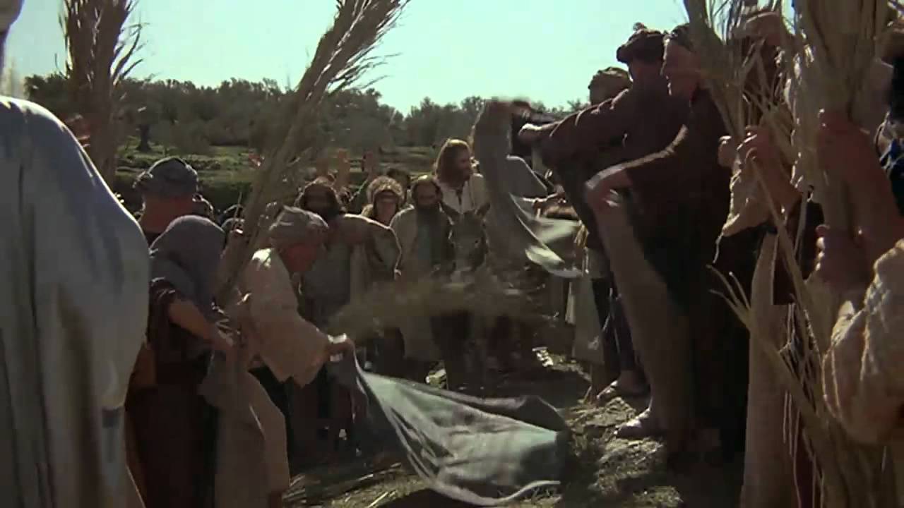 JESUS (English) Jesus' Triumphal Entry-Palm Sunday - YouTube
