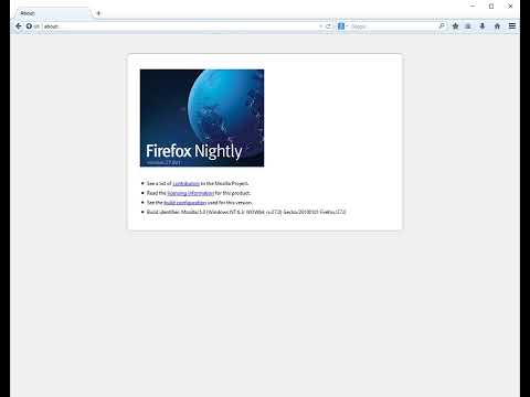 Mozilla Firefox Nightly UX 27 Alpha 1 (September 2013)
