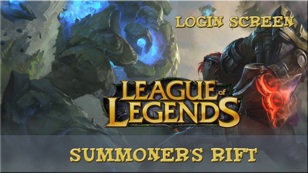League of Legends - Summoner's Rift [Login Screen] - YouTube