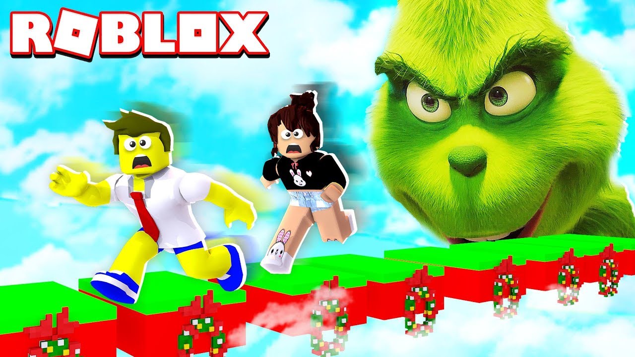 ESCAPE DO GRINCH NO ROBLOX ! - YouTube