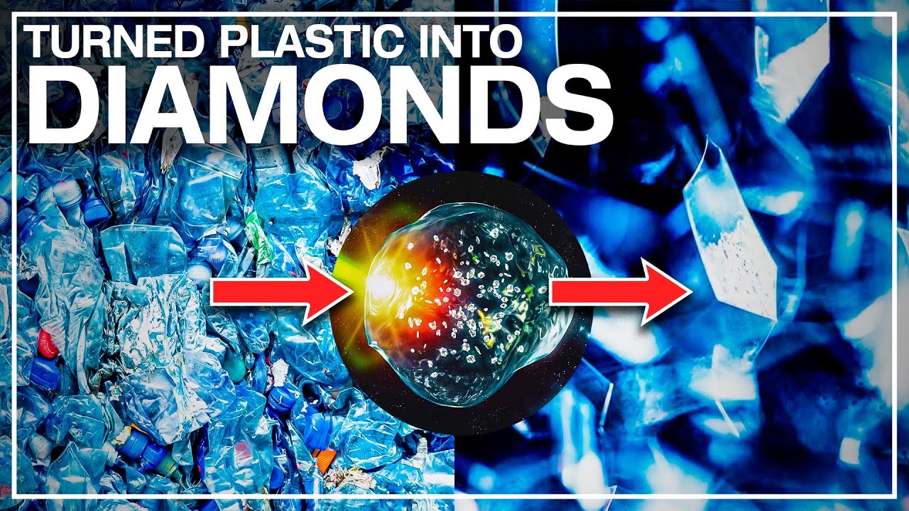 Scientists Turn Plastic Into Diamonds In Incredible Breakthrough - YouTube