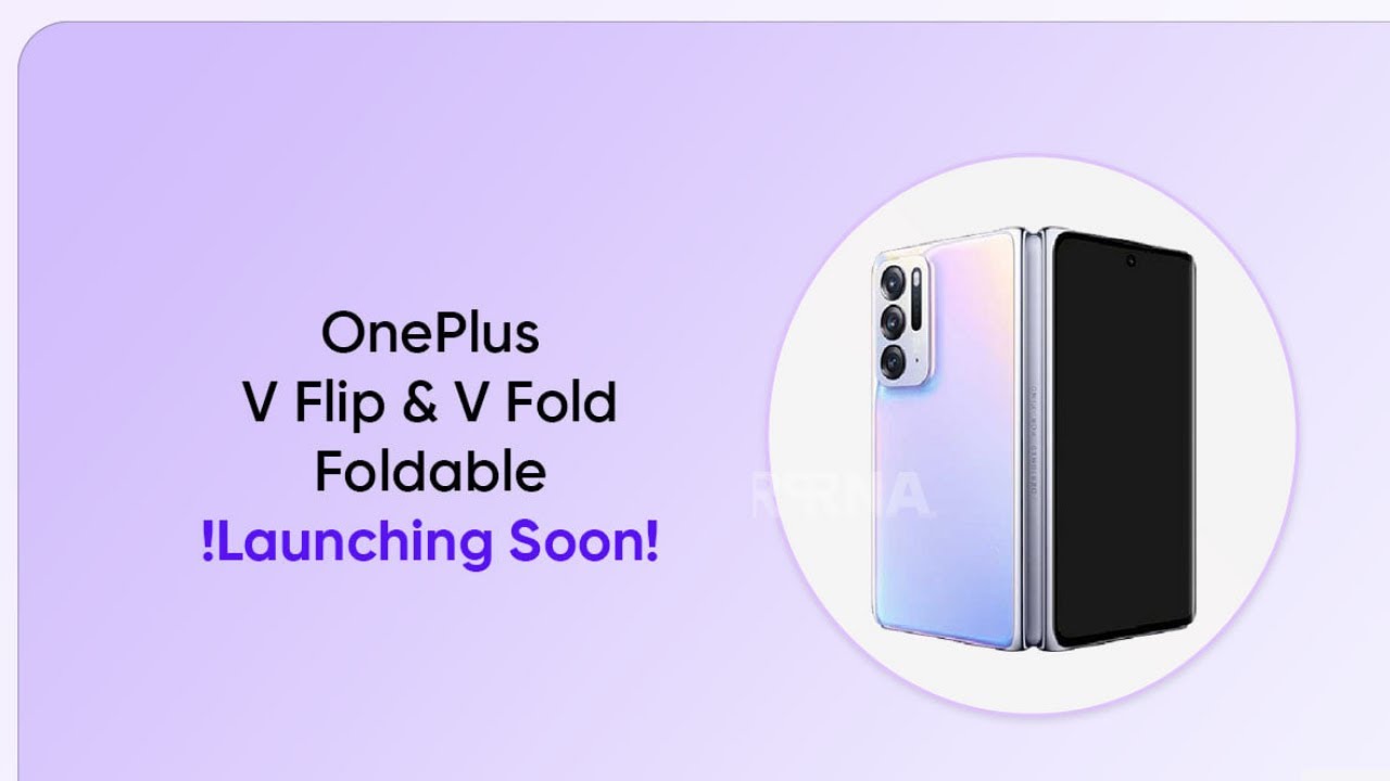 OnePlus V Fold & V Flip Foldable Smartphones - Launching Soon? - YouTube