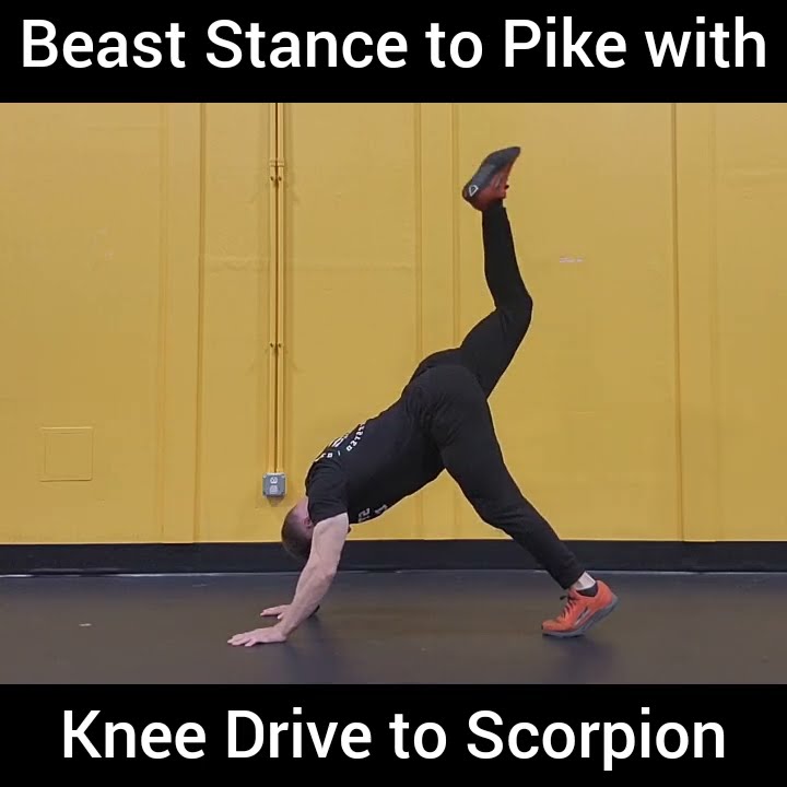Beast Stance to Pike with Knee Drive to Scorpion - YouTube