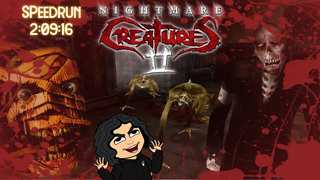 Halloween Special 🎃🎃Nightmare Creatures 2 (Dreamcast)🎃🎃 - Speedrun (WR) 2:09:16 Beat the game ...