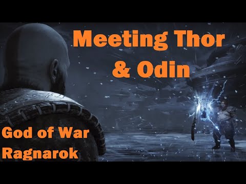 Meeting Thor and Odin for the first time. - YouTube