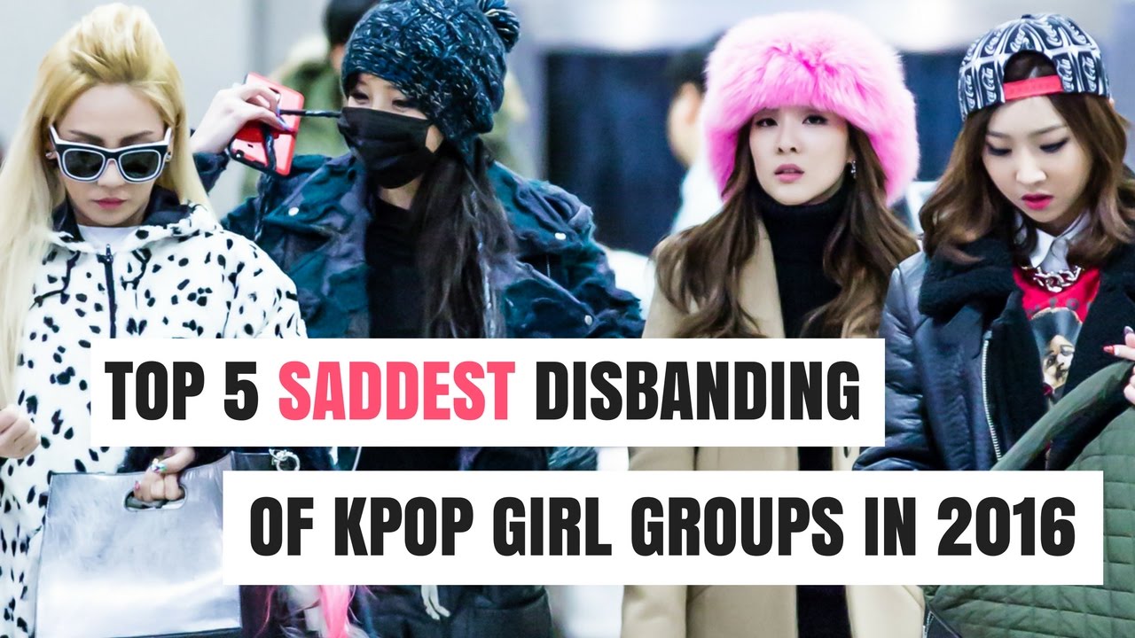 Top 5 SADDEST Disbanding of Kpop Girl Groups in 2016 | HOT TOPIC! - YouTube