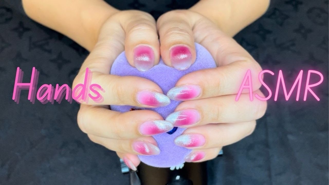 Ultra relaxing and satisfying asmr hands |hands asmr (no talking) - YouTube