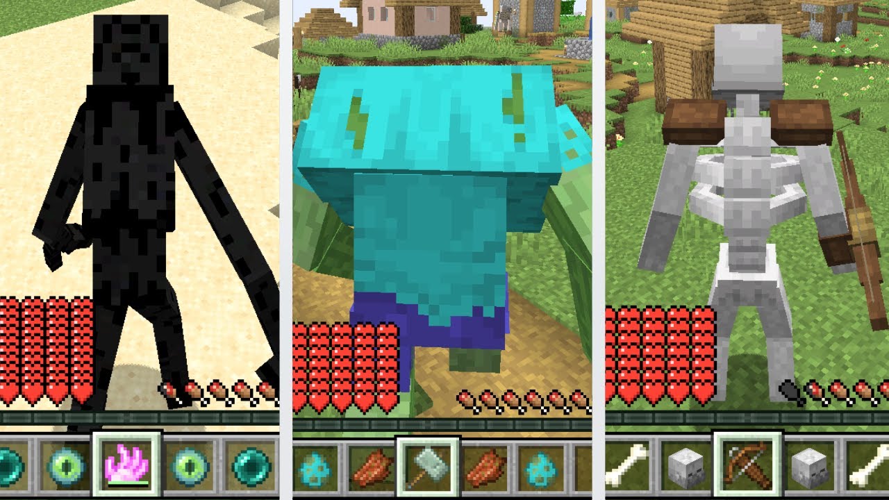 Morphing into Every Mutant Creature | WHAT MINECRAFT MUTANT CREATURE IS ...