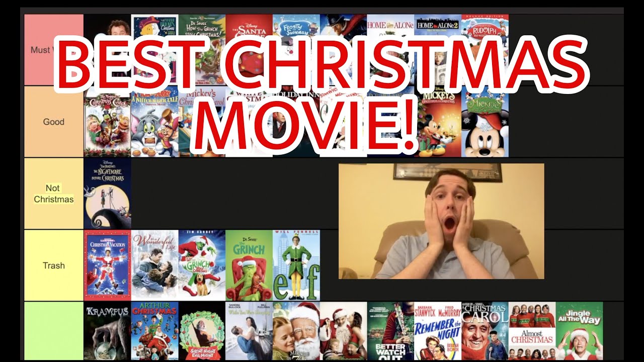 What Is The Best Christmas Movie? (Tier List) - YouTube