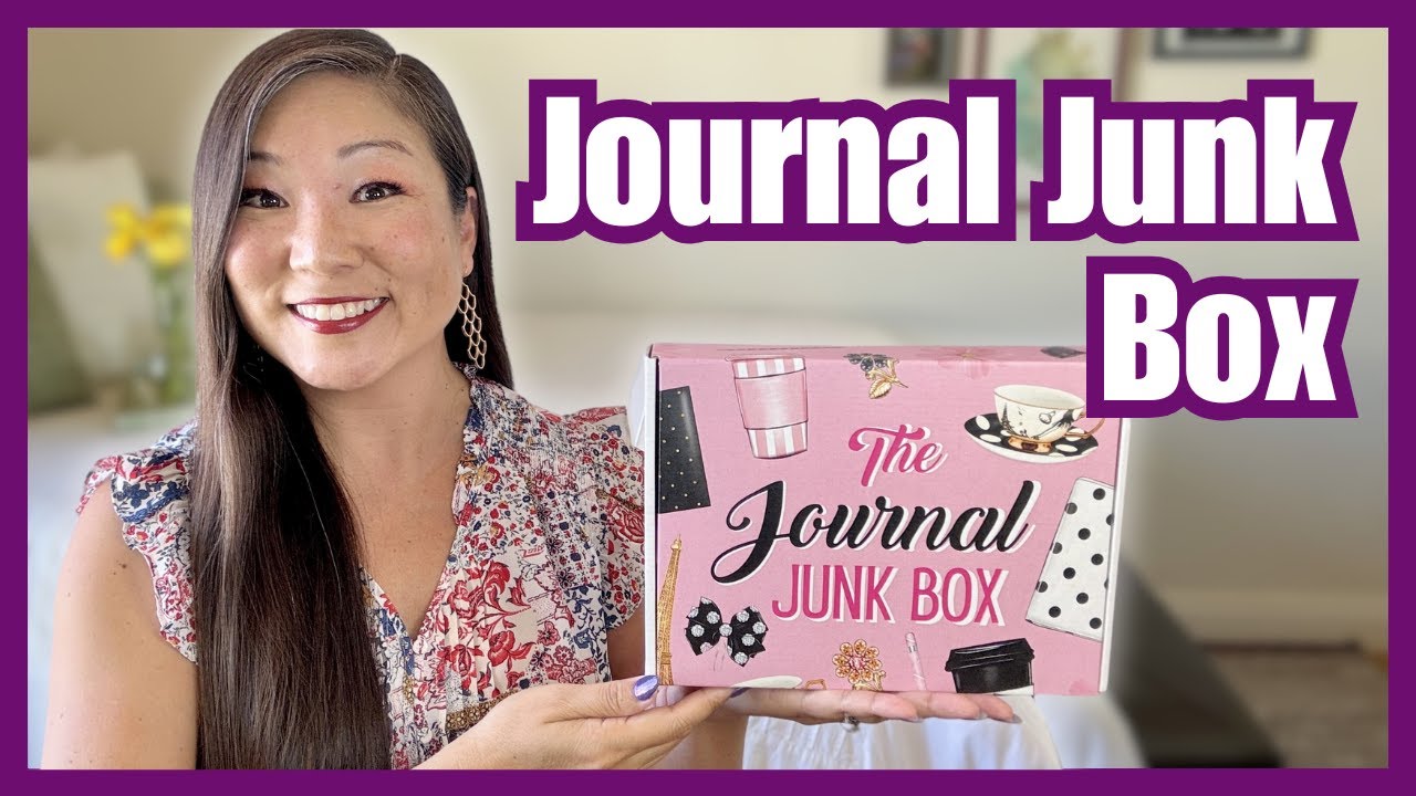 Journal Junk Box | Mindful Munchies | April 2025 - YouTube