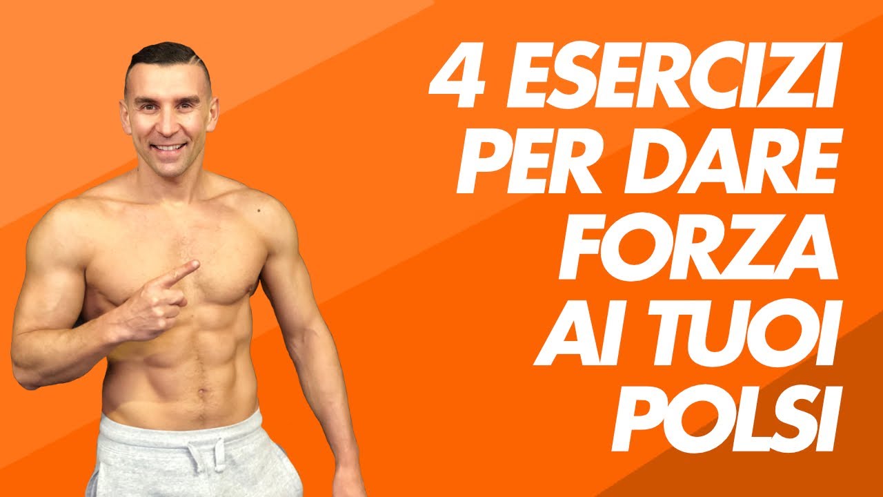 4 esercizi per rinforzare i tuoi polsi 🤌🏼 - YouTube