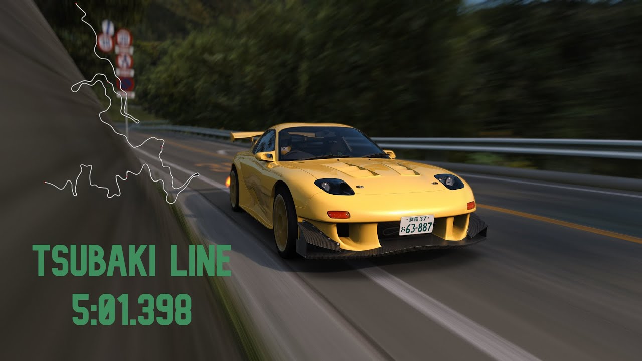 Ryosuke Rx7 FD at Tsubaki Line (5:01.398) - YouTube