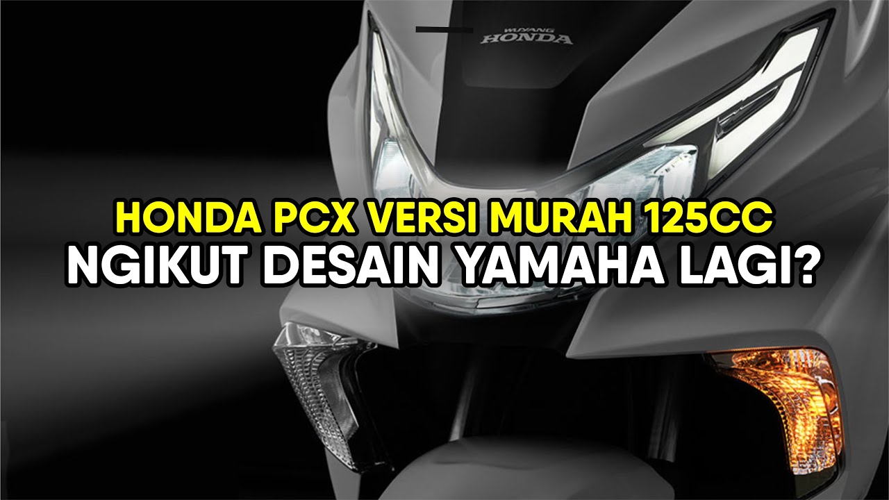 HONDA PCX VERSI MURAH SIAP MELAWAN YAMAHA LEXI? NEW HONDA NCR 125 2023 - YouTube