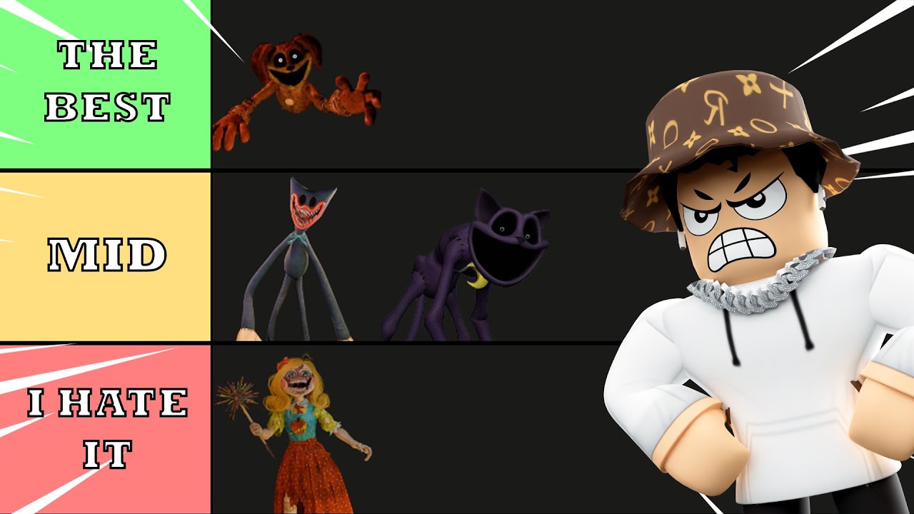 RANKING EVERY POPPY PLAYTIME CHAPTER 3 CHARACTER (Tier list) - YouTube