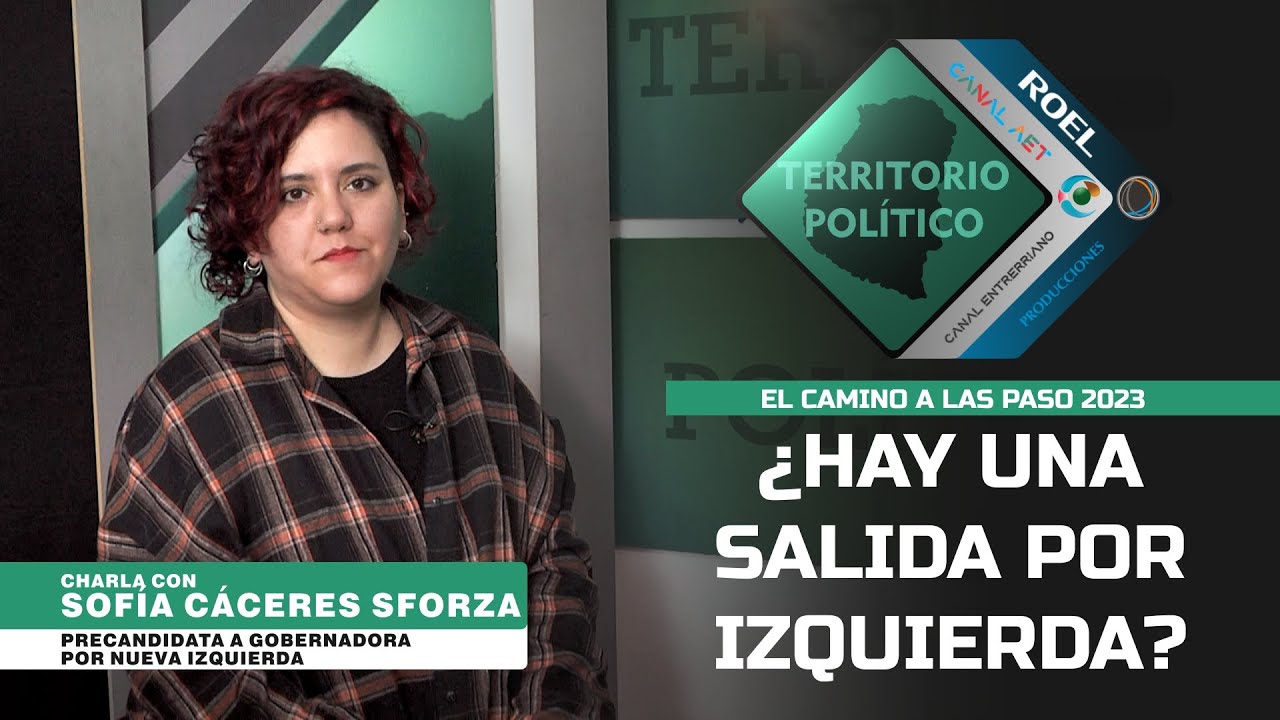 ¿HAY UNA SALIDA POR IZQUIERDA? | Precandidata a Gobernadora Sofia Caceres Sforza - YouTube