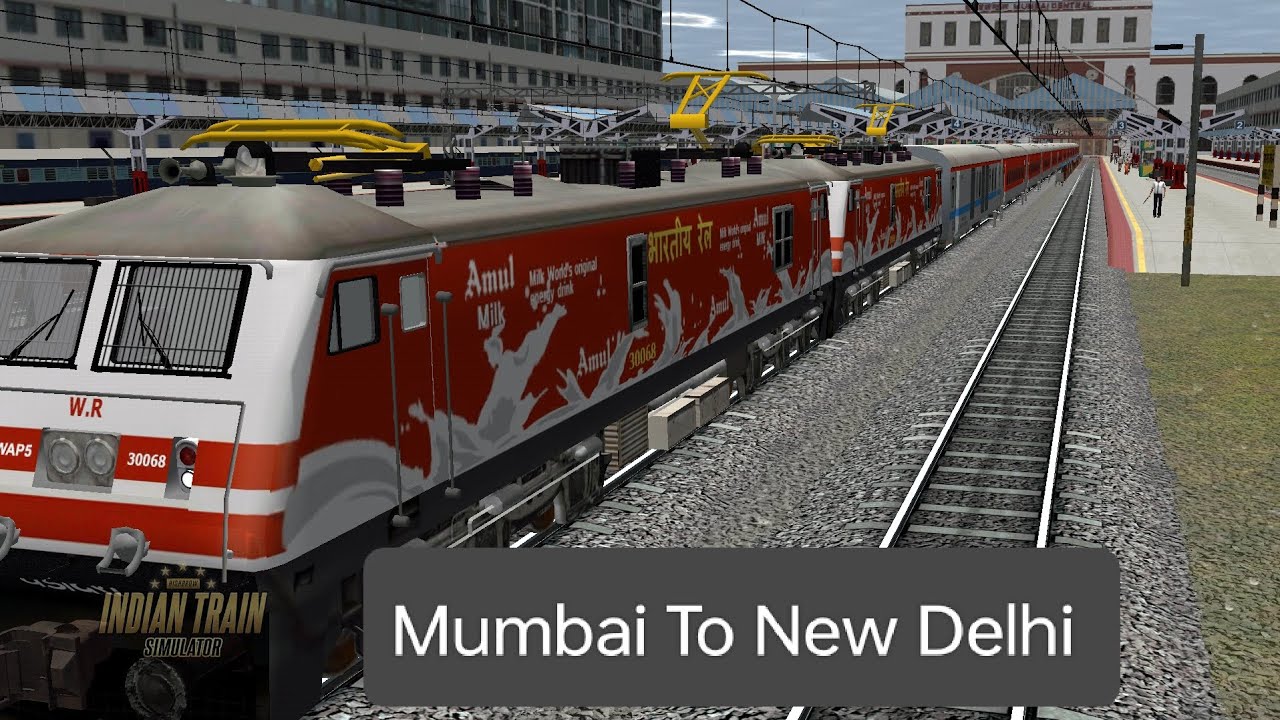 Rajdhani Express Adventure: Mumbai to Hazrat Nizamuddin | Fastest ...