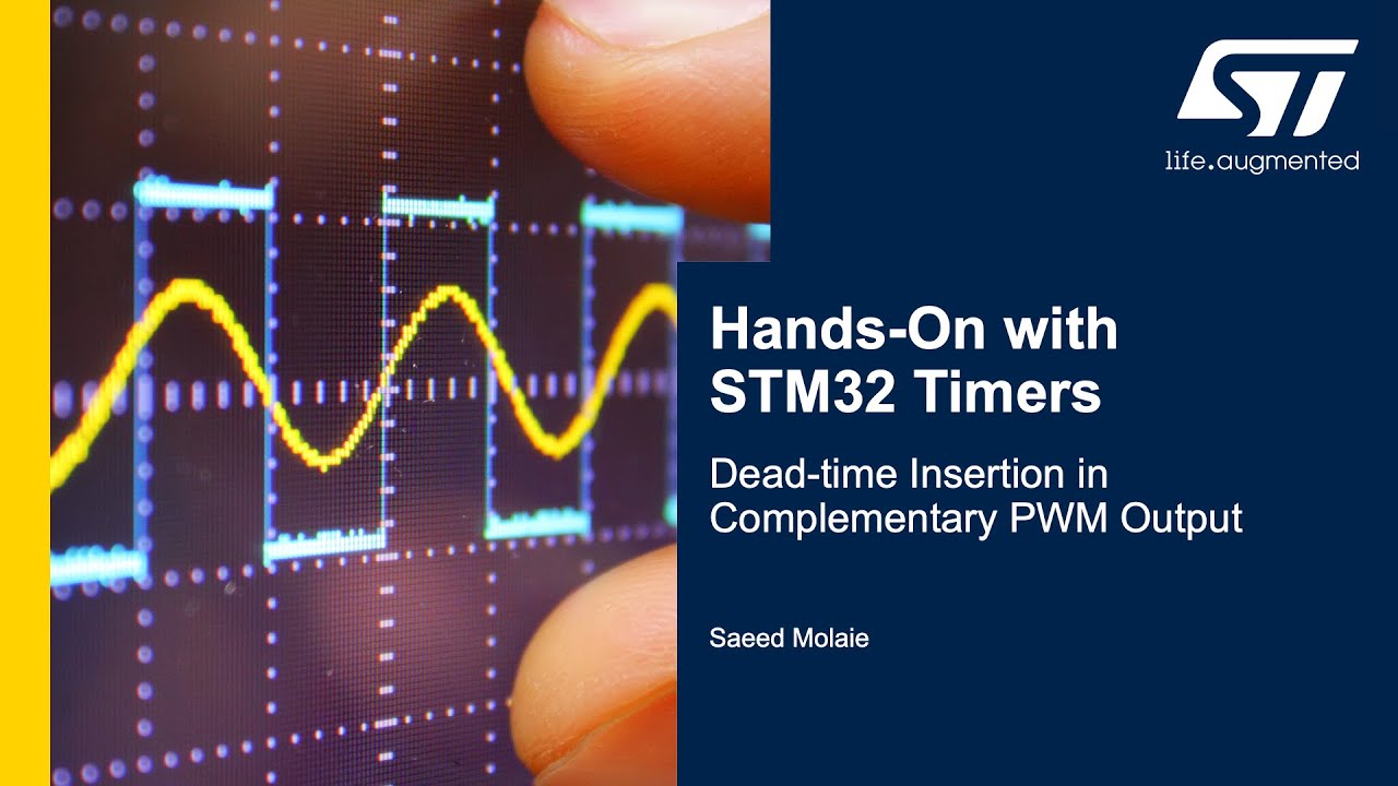 Hands On With Stm32 Timers Dead Time Insertion In Complementary Pwm Output Youtube