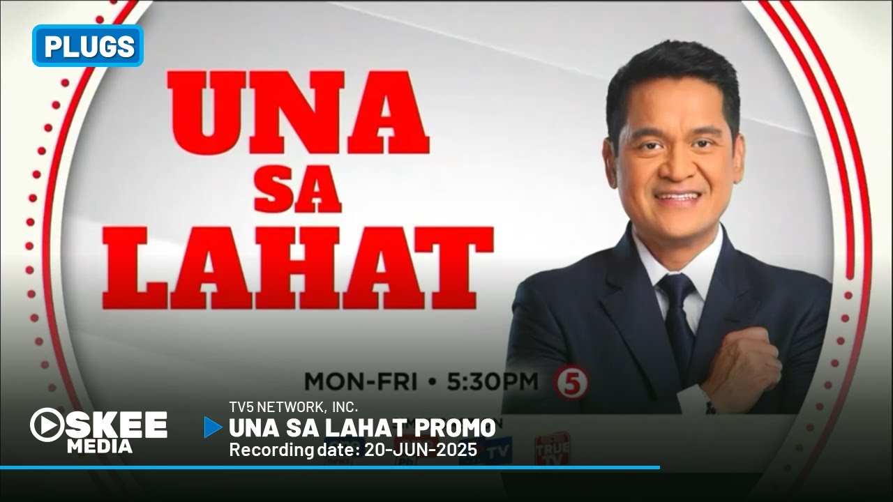 TV5 / RPTV - Una Sa Lahat Promo Plug [20-JUL-2025] - YouTube
