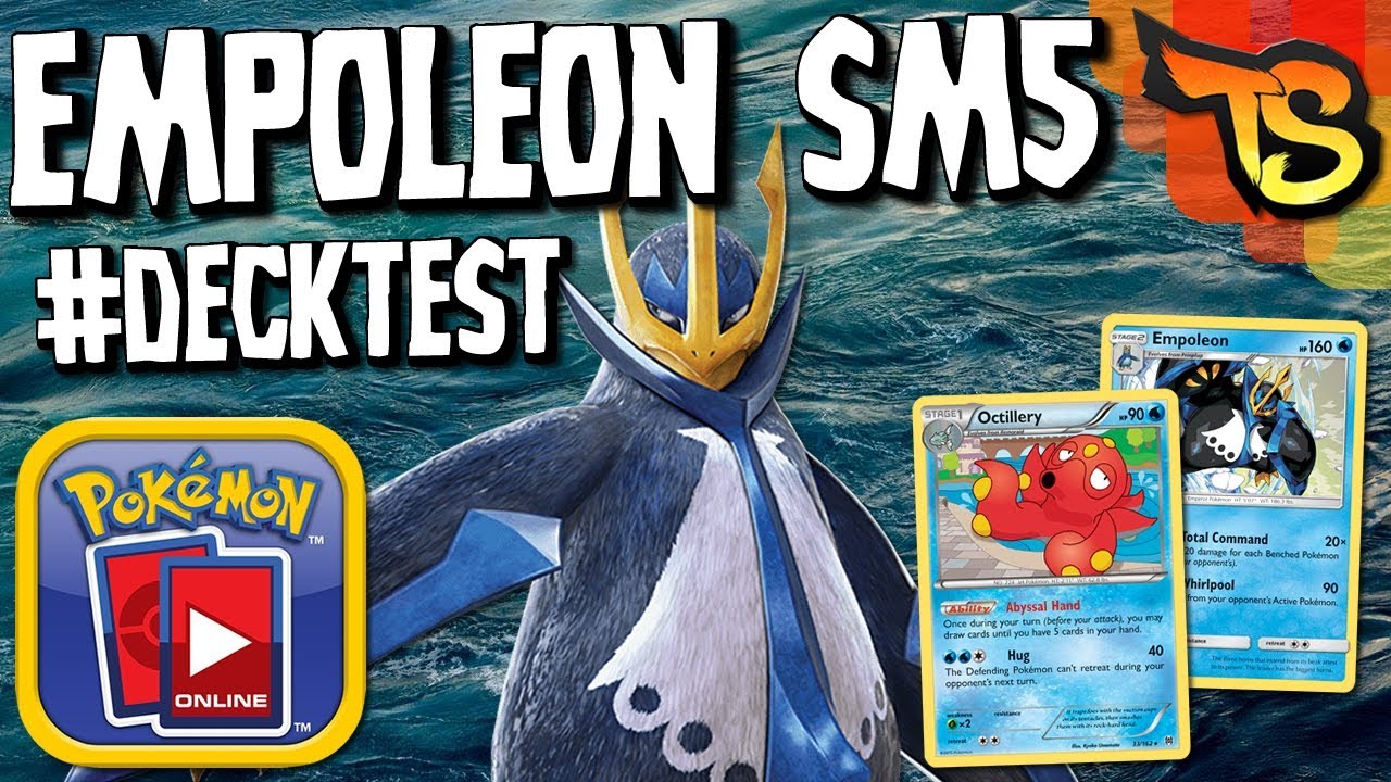 Pokémon TCG - Empoleon SM5 Deck! #DECKTEST - YouTube