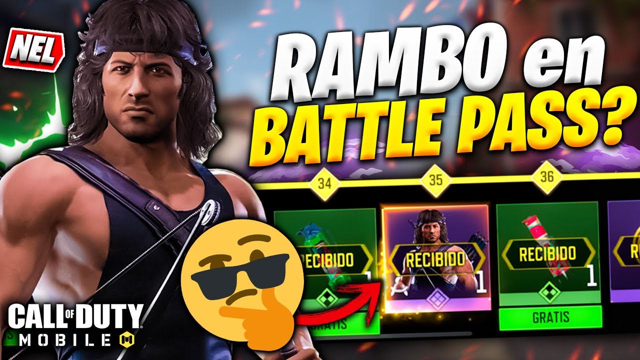 ¿RAMBO en el PASE DE BATALLA? ¿CÓMO LLEGARÁ RAMBO a COD MOBILE? | Lobo ...