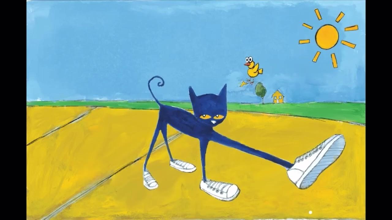 Pete the Cat - I love my white shoes (1 hour loop) - YouTube