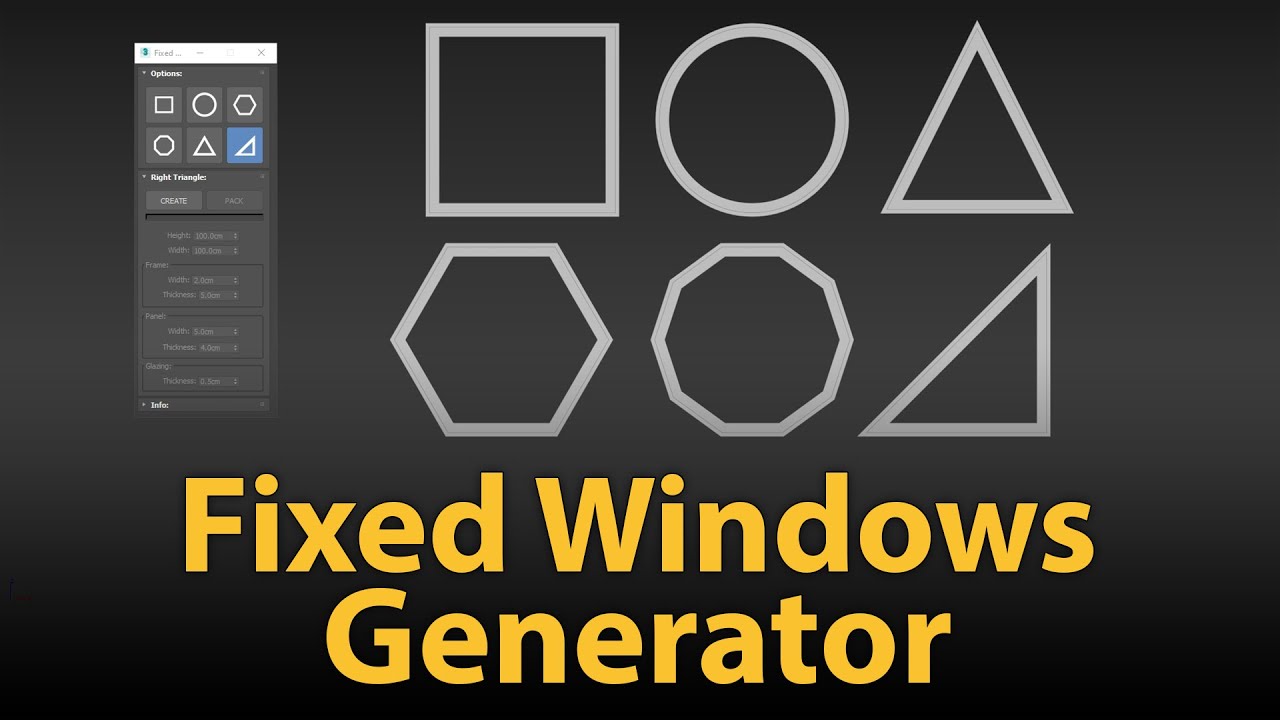 Fixed Windows Generator - YouTube
