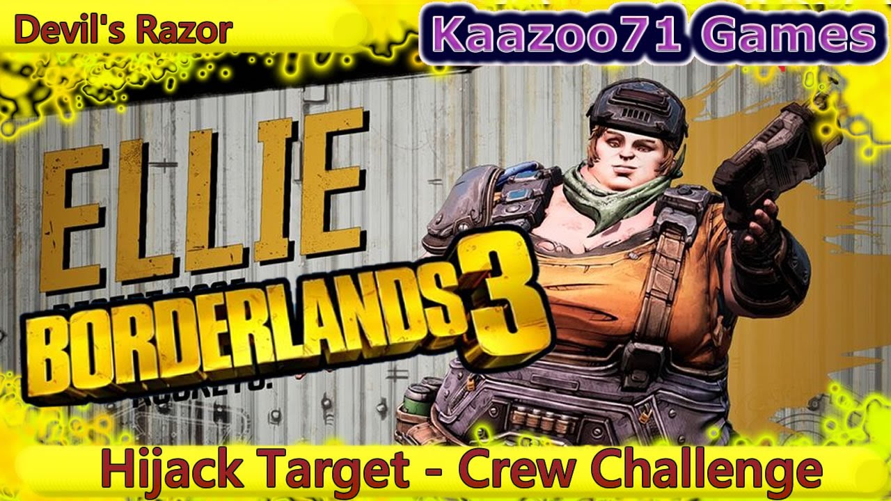 Hijack Target Devil's Razor Locations Borderlands 3 Crew Challenge ...