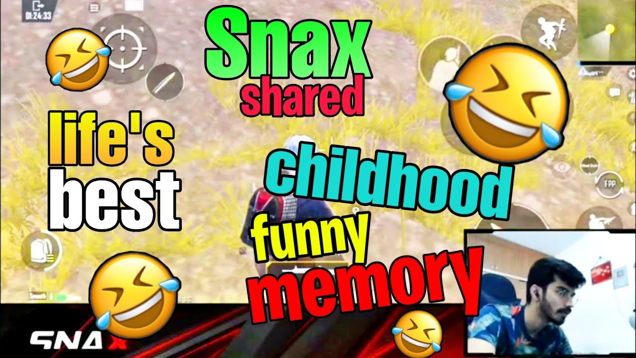 Snax🔥shared his life's best👍🏻childhood funny memory😂😂😂😂@snax - YouTube