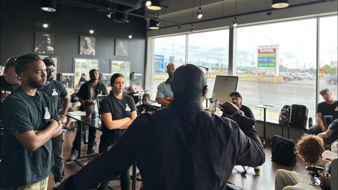 Check out Hair Lab Detroit Barber School! - YouTube