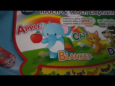 Vtech elephant touch and teach