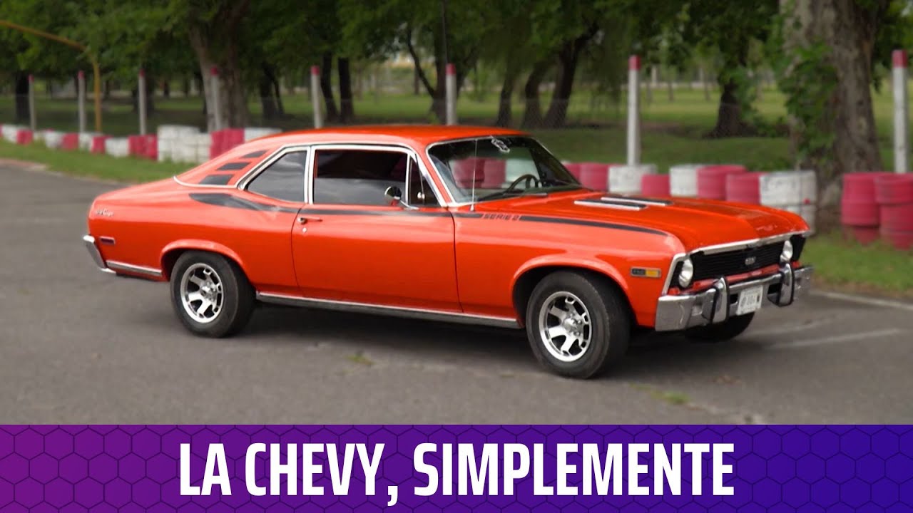 Coupé CHEVY 1972 Naranja Franjas Escorpión | Restaurada a original por ...