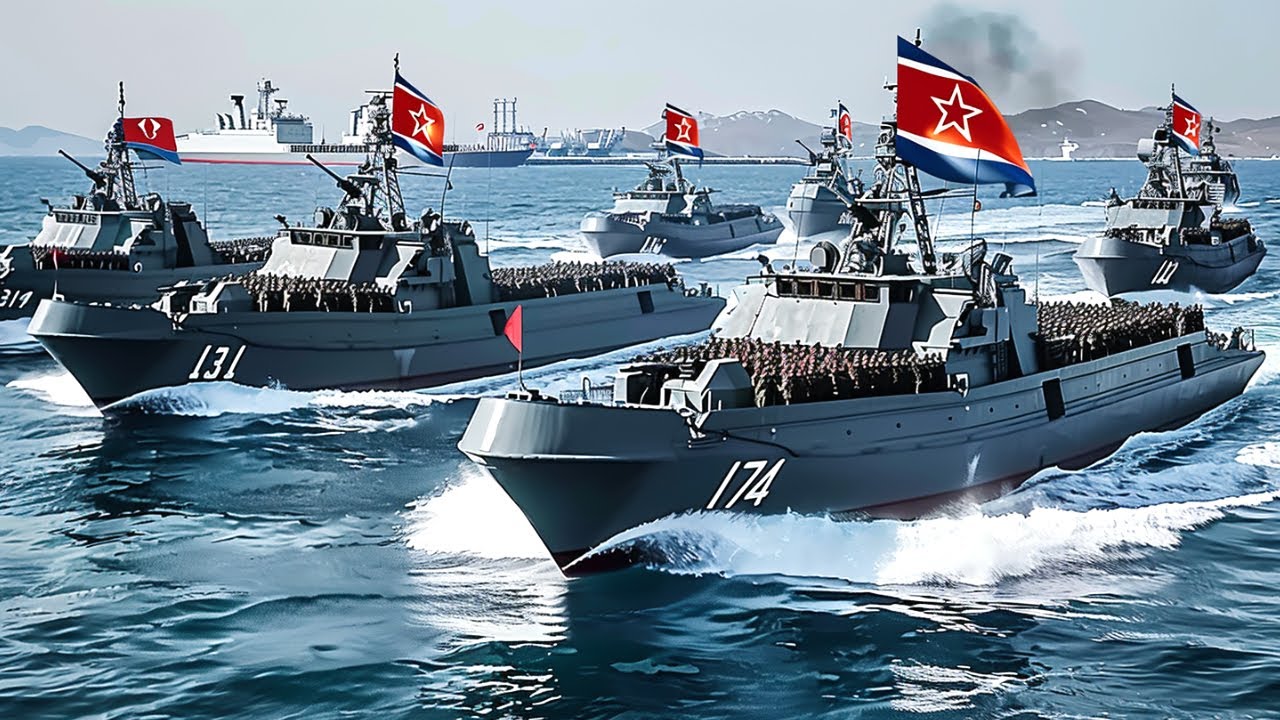 1 MINUTE AGO! North Korean Ships Carrying 8,900 Oreshnik Missiles SUNK ...