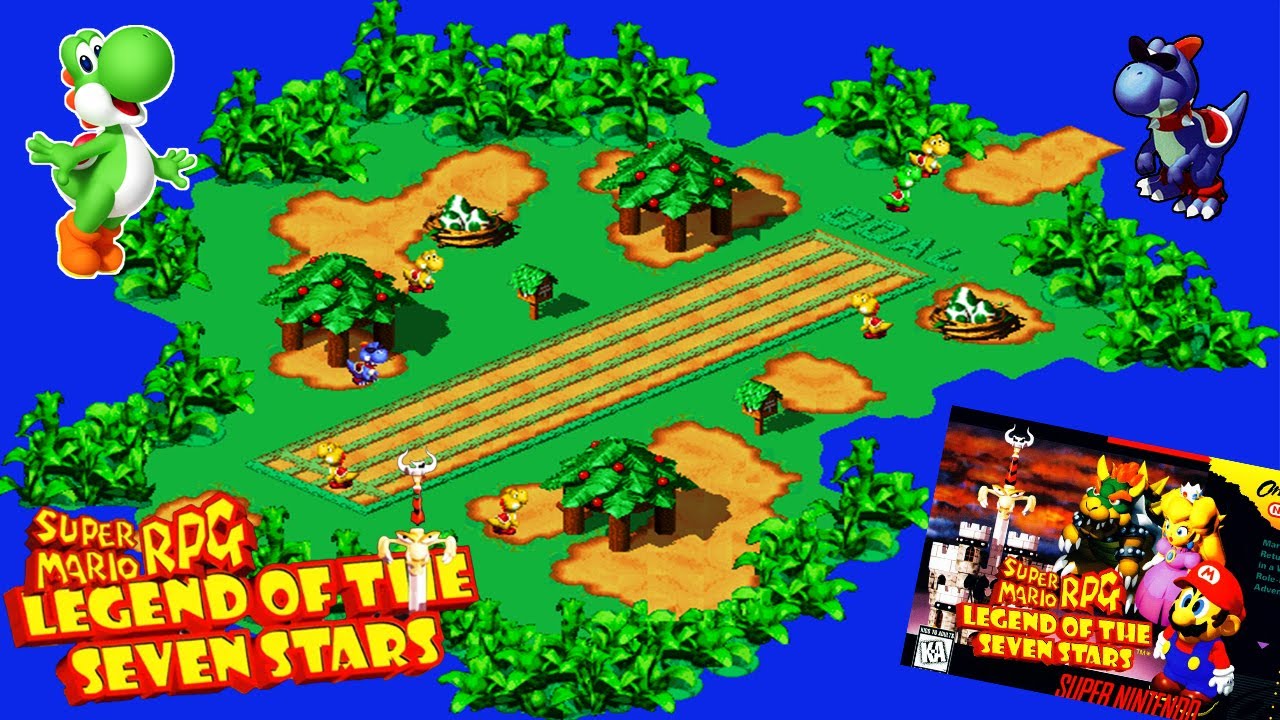 Como ganar la carrera de los Yoshis de forma fácil en Mario RPG - YouTube