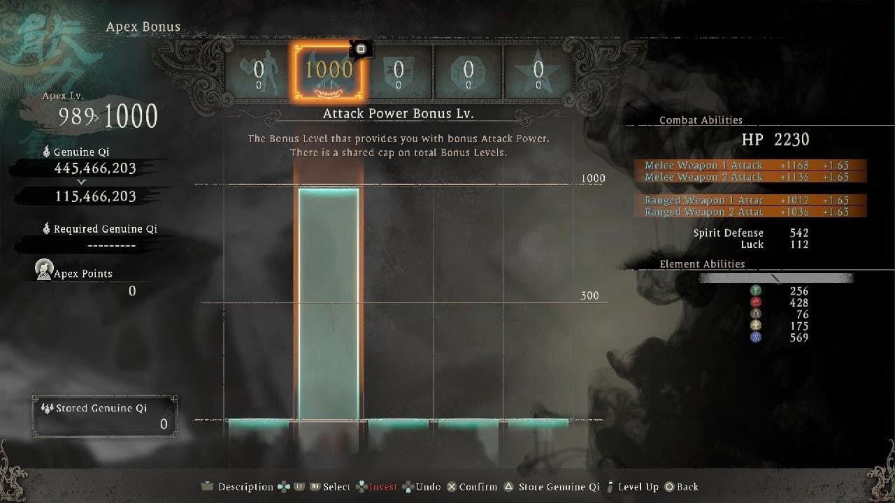 Max apex level - YouTube