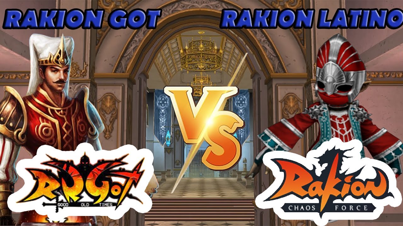 RAKION LATINO VS RAKION GOT - DIFERENCIAS Y TODO LO DEMAS - TioMarquina ...