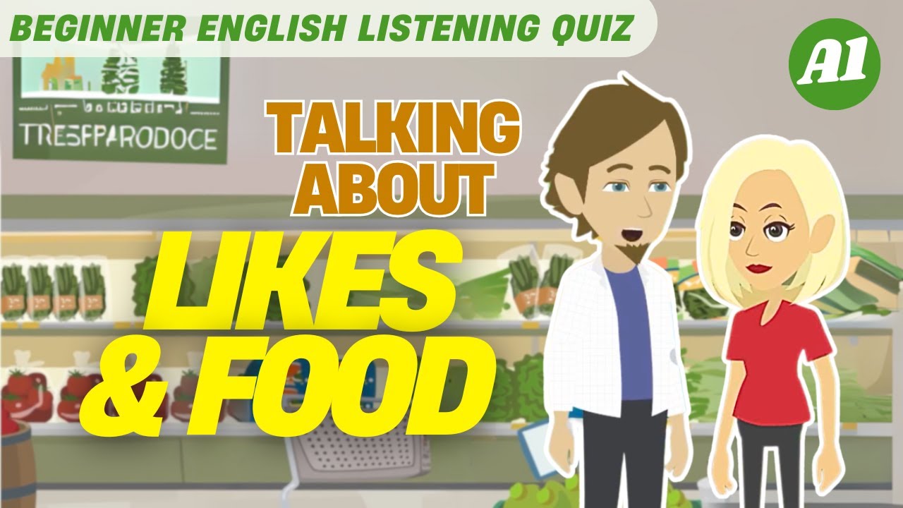 #3 Beginner Listening Quiz about Food - YouTube