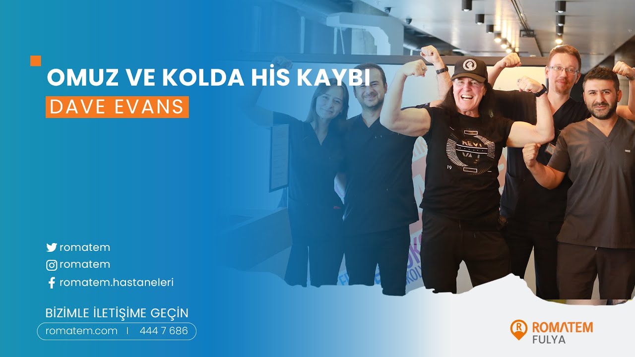 AC/DC Solisti Dave Evans Fizik Tedavi için Romatem'i Tercih Etti - YouTube
