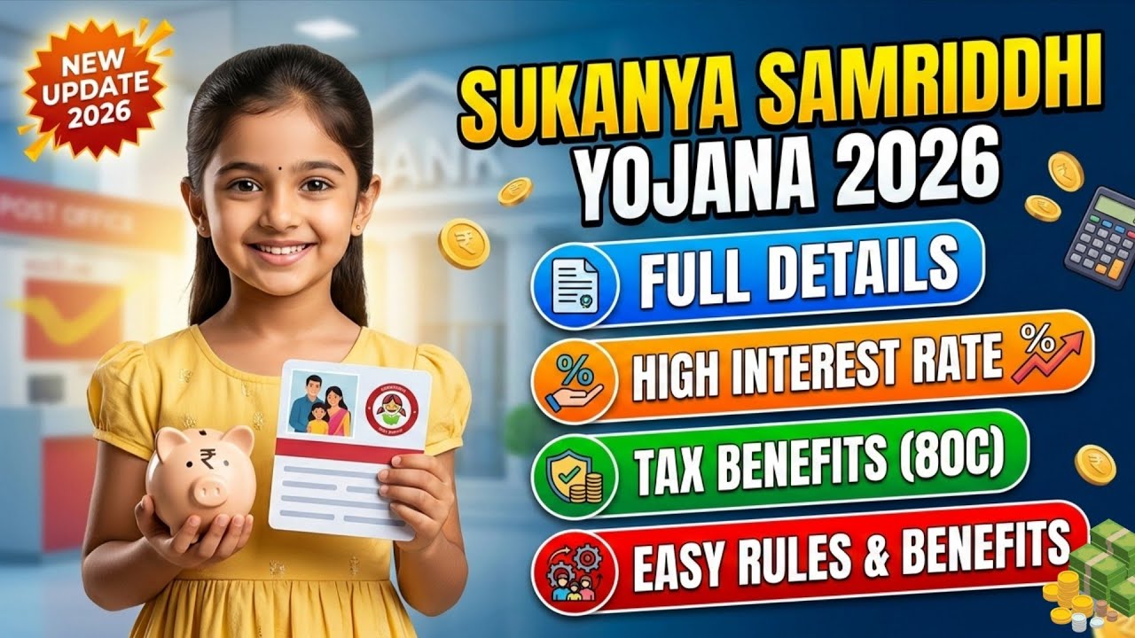 Sukanya Samriddhi Yojana Full Details 2026 | SSY Account Benefits ...